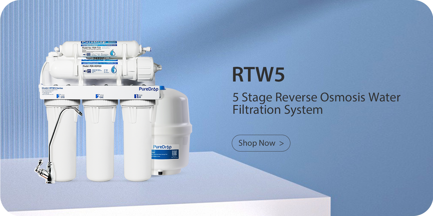 PureDrop Water Filter System | Purity in Every Drop